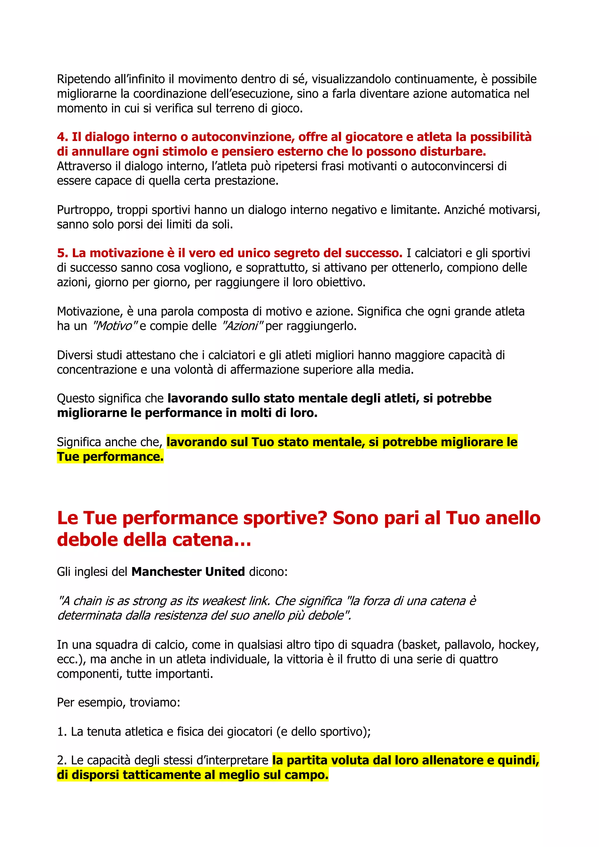 I più grandi atleti del mondo | PDF