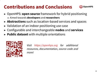 Indoor Positioning Using the OpenHPS Framework | PPT
