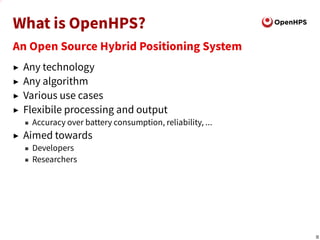 Indoor Positioning Using the OpenHPS Framework | PPT