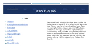 Iping, england (team 2) | PPT