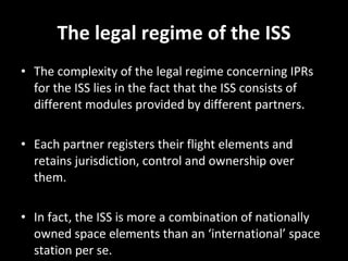 Ip in outer space | PPT