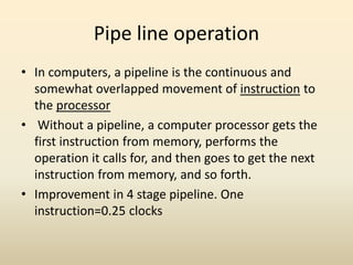 INSTRUCTION PIPELING in TMS320C55x | PPT