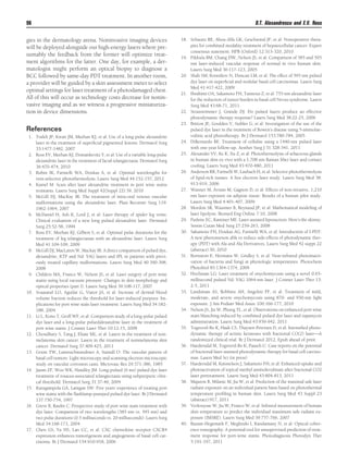 New Frontiers in Laser Surgery | PDF