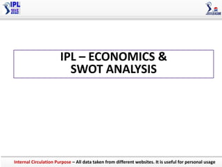 IPL - Business Model | PPTX
