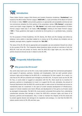 Ipl 2016 | PDF