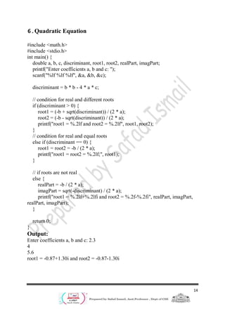 IP Lab Manual for Kerala University 3 Year UG Programme | PDF