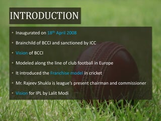 Indian Premier League | PPT