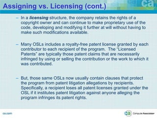 Outbound Licensing Strategies: Is Open Source the Right Model for Your ...