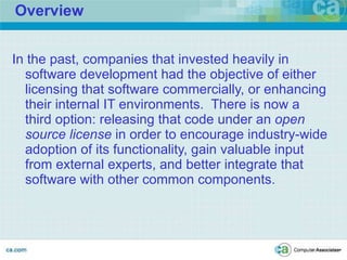 Outbound Licensing Strategies: Is Open Source the Right Model for Your ...