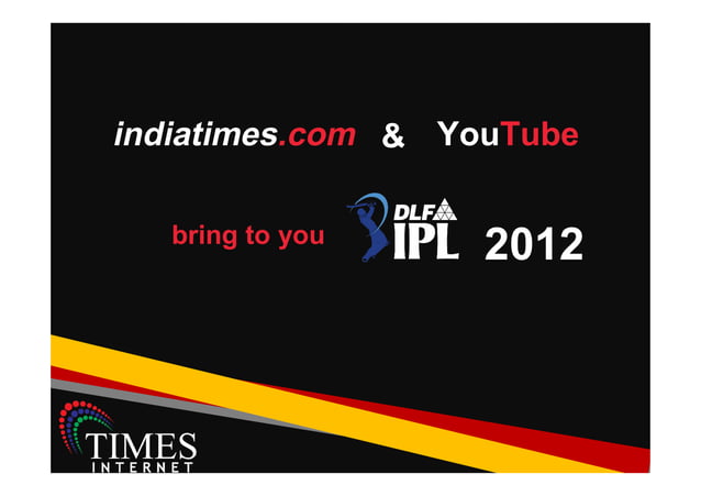 Indian Premier League (IPL) Digital rights sales deck | PDF