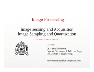 Image Processing lectures 3 and 4 | PDF