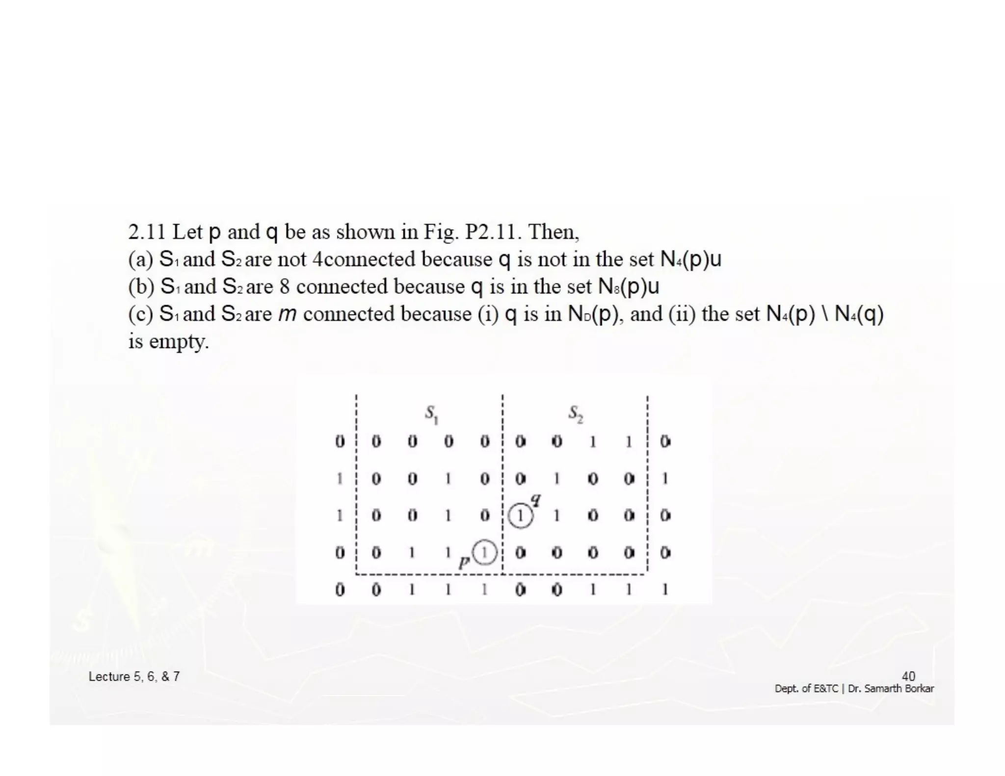 Image Processing lectures 5, 6, and 7 | PPT