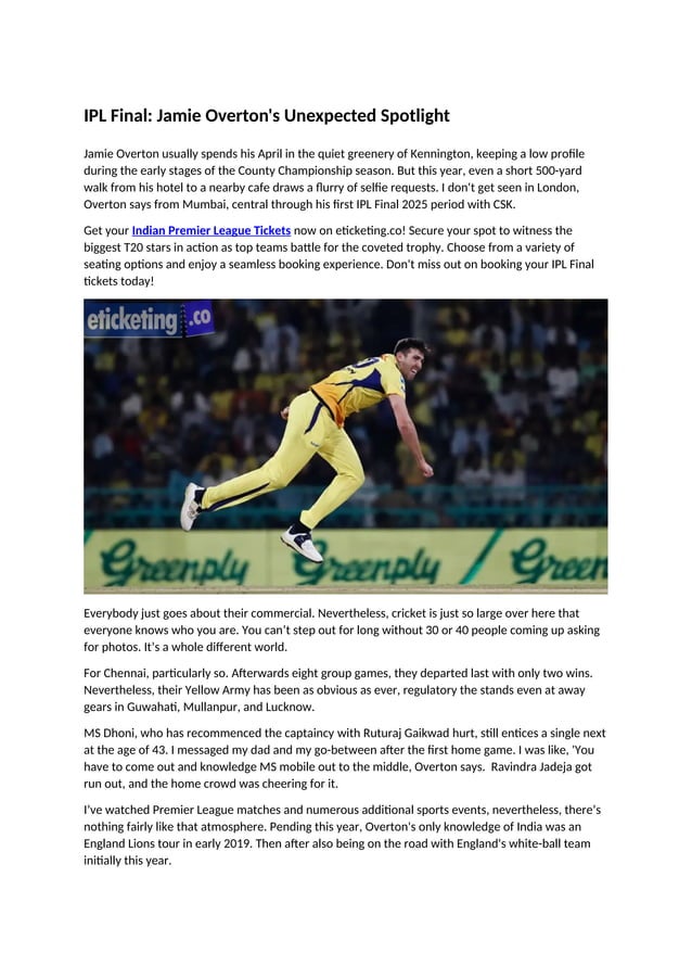 IPL Final Jamie Overton's Unexpected Spotlight.docx
