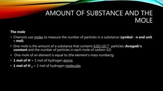 Amount of substance | PPTX