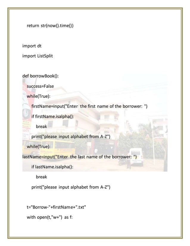 Ip library management project | DOCX