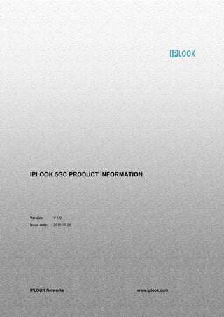 IPLOOK 5GC product information | PDF | Web Development | Internet