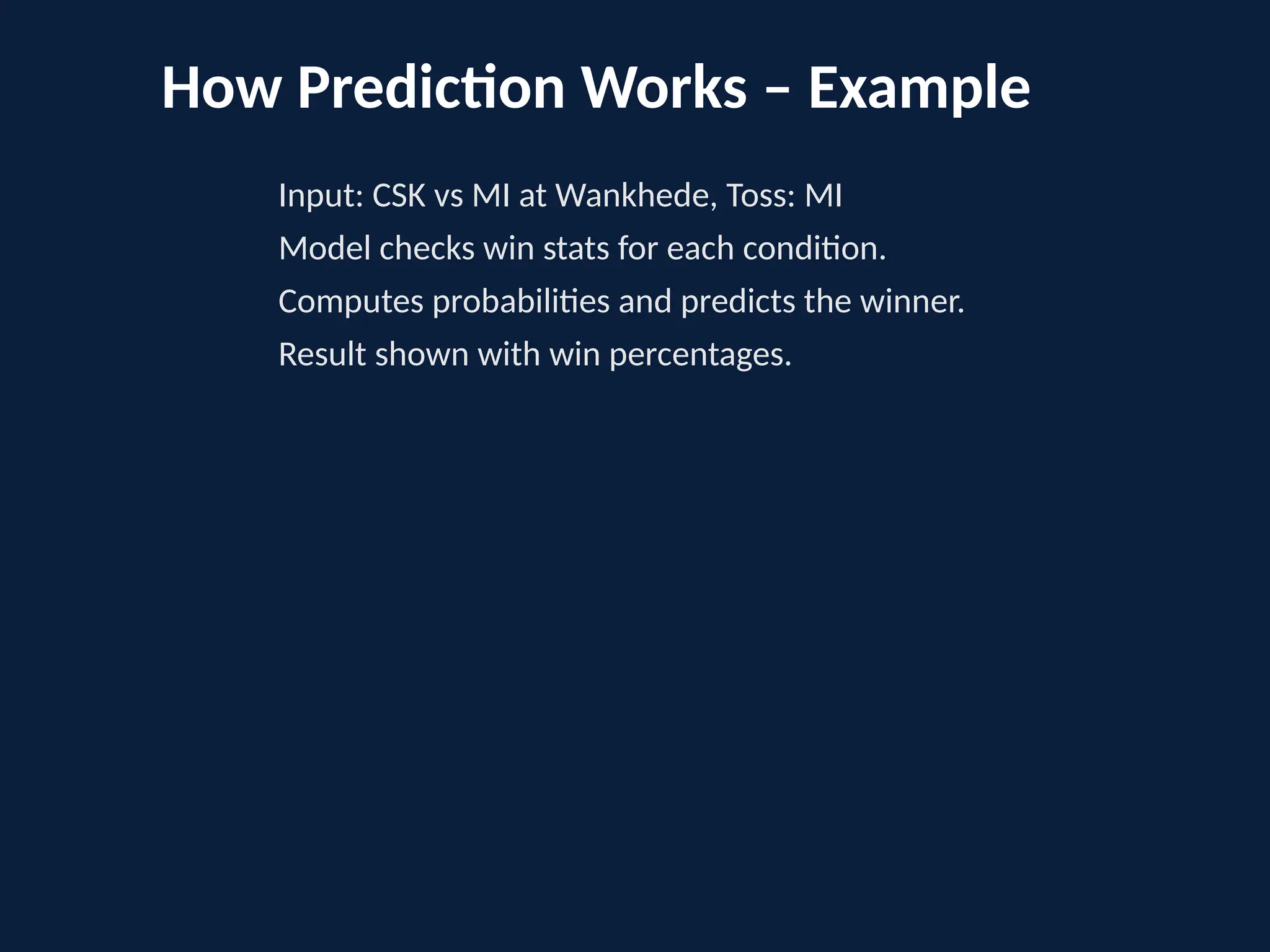 IPL_Prediction_Custom_Design.pptx model of just 2 data | PPTX