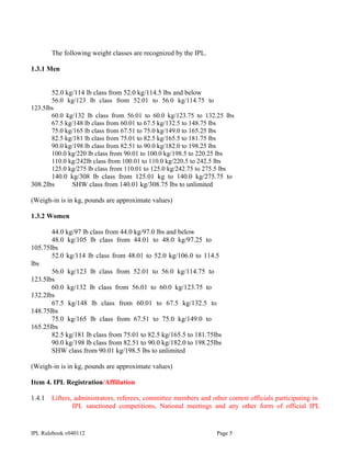 Ipl rule book | DOC