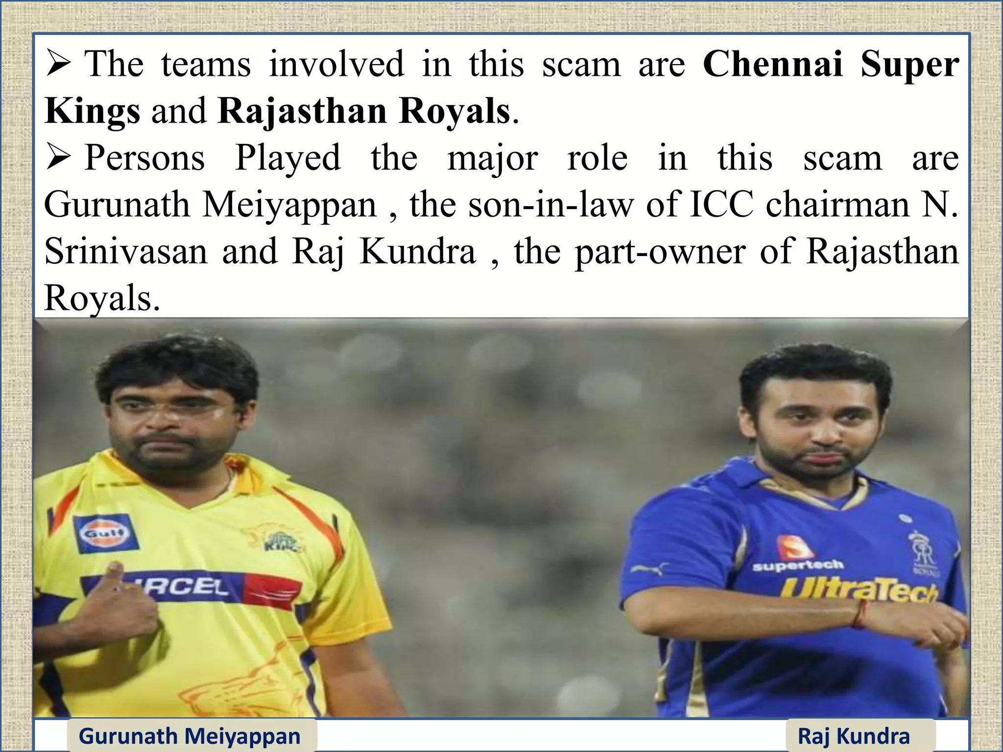 IPL Scam | PPT