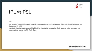 IPL vs PSL_ Find out the difference.pdf