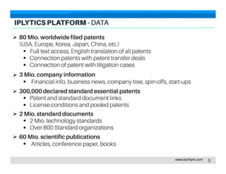 IPlytics Platform Introduction | PDF