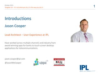 Tangible User Experience | PPTX