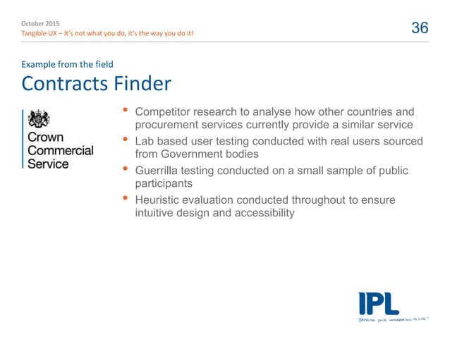 Tangible User Experience | PPT