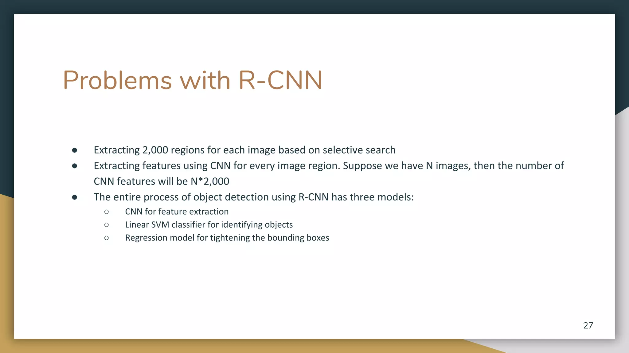 Object Detection Using R Cnn Deep Learning Framework Ppt
