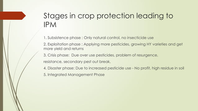 IPM.pptx integrated pest management in entomology | PPTX