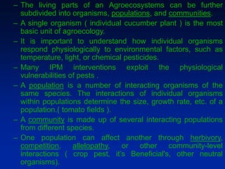 IPM Fundamentals Ecology | PPT