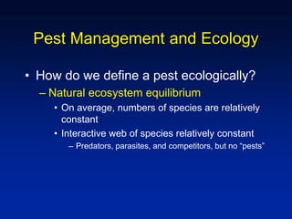 IPM Fundamentals Ecology | PPT