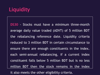 Introduction of Stock market. (Bangladesh) | PPTX