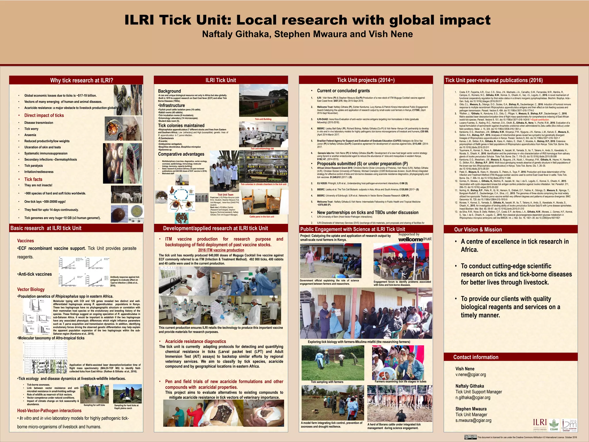ILRI Tick Unit: Local research with global impact | PDF