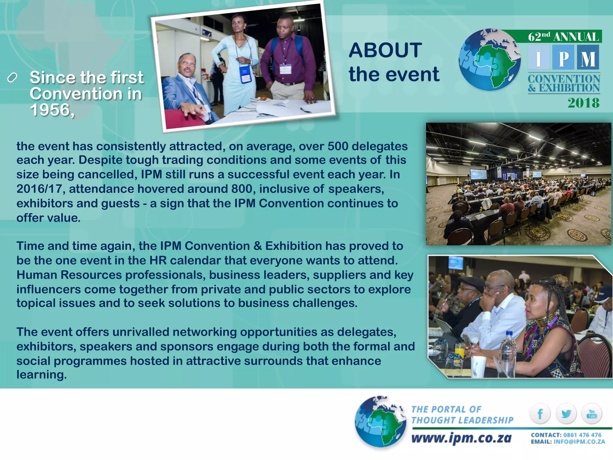 IPM Conference 2018 Sponsorship Proposal | PPT