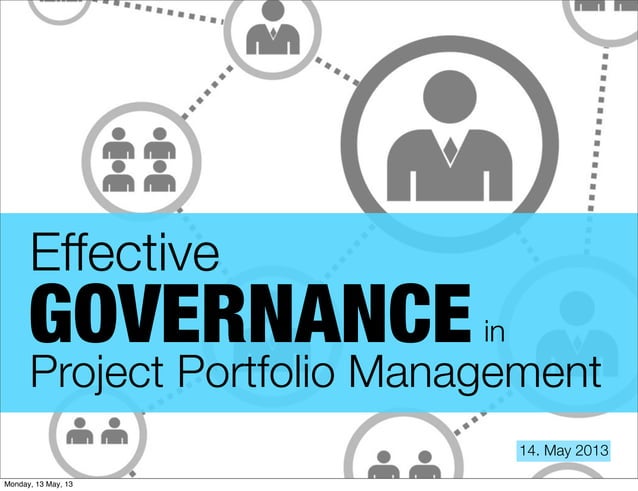 Effective GOVERNANCE in Project Portfolio Management | PDF