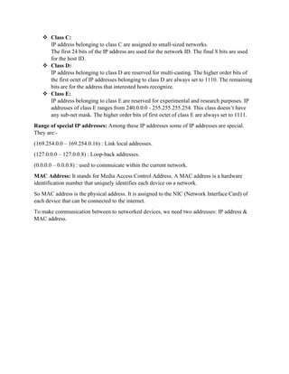 IP & MAC Addressing | PDF
