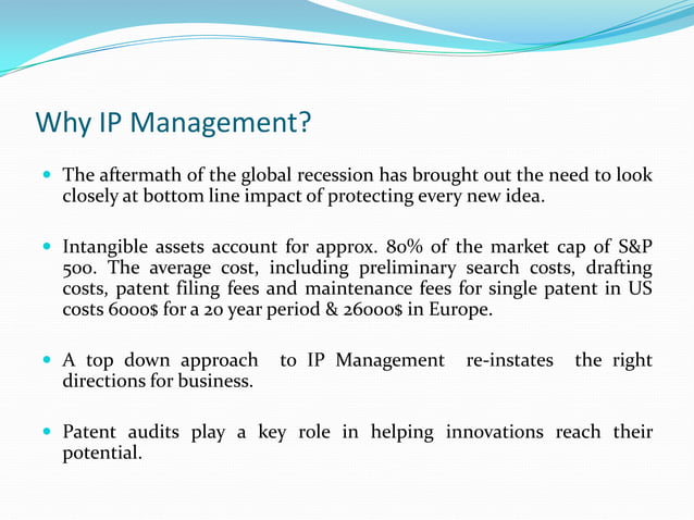 Ip Management For Business | PPT