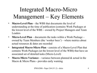 Ipma Paper 264 For Presentation V1.2 | PPT