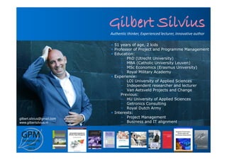 Introduction on Sustainable Project Management for IPMA-NL Special ...