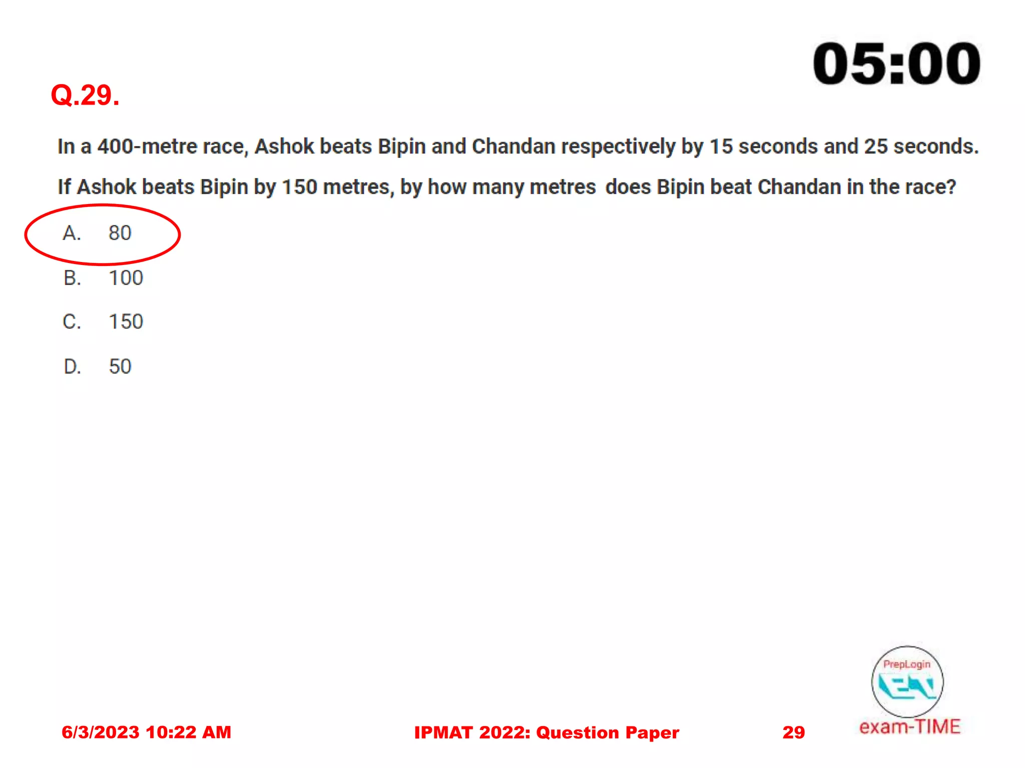 IPMAT 2022 Question paper.pptx