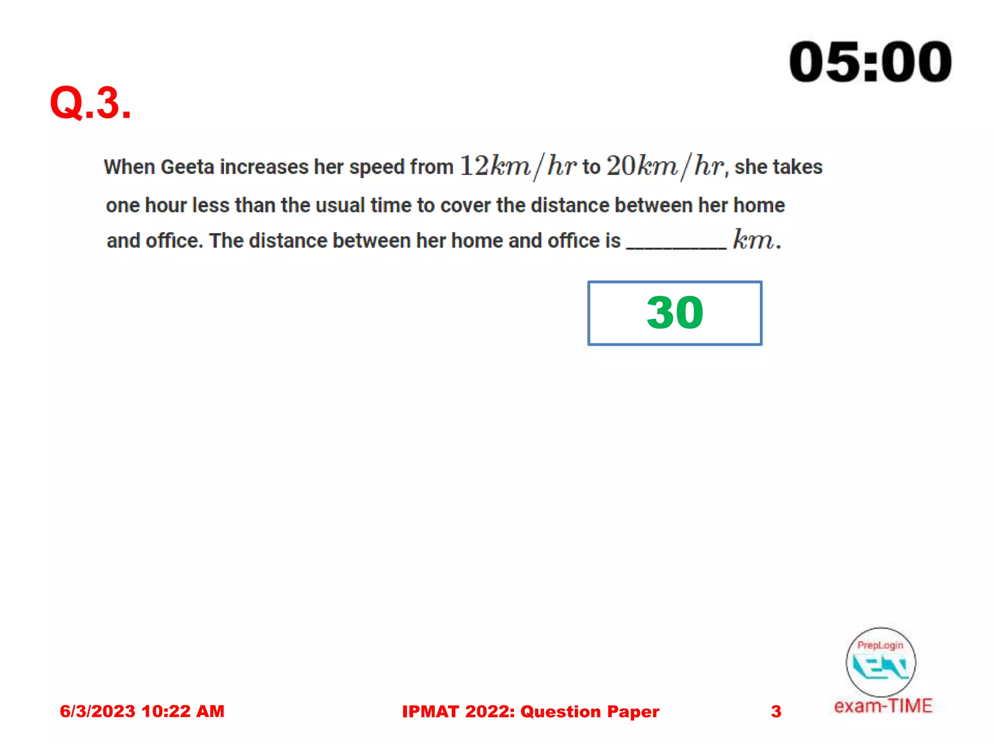 IPMAT 2022 Question paper.pptx