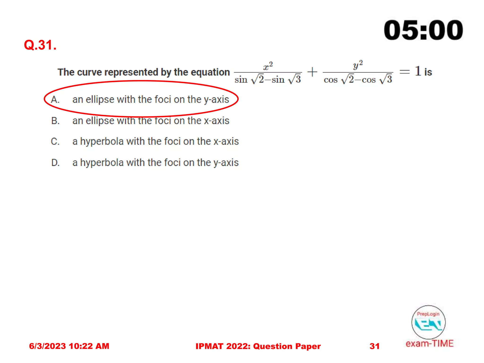 IPMAT 2022 Question paper.pptx