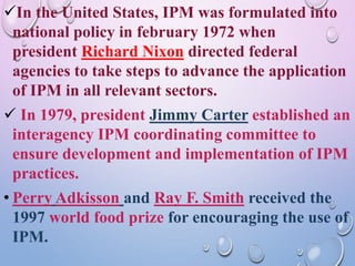 Integrated Pest Management (IPM) by TS- Shiven R. Trambadia | PPT