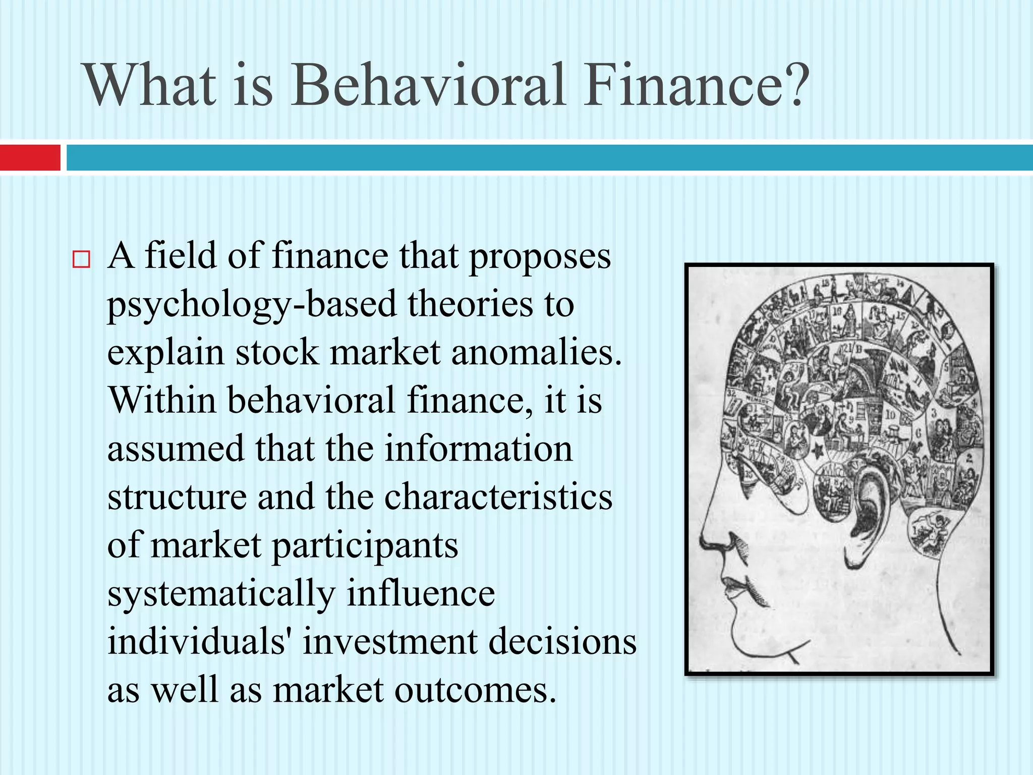 Heuristics- Behavioural finance | PPTX | Stocks and Bonds | Personal ...