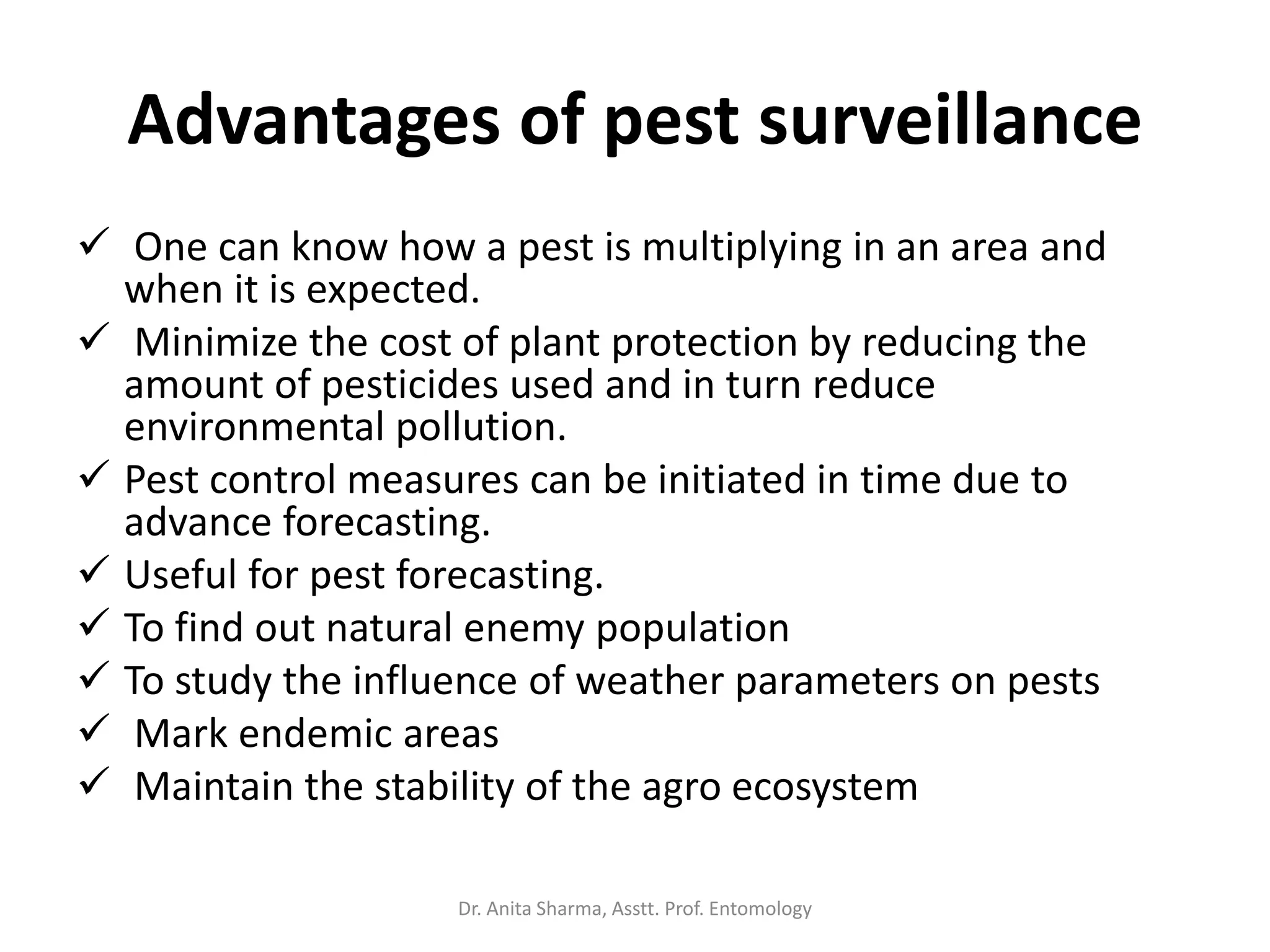 insect ecology and integrated pest management | PPTX