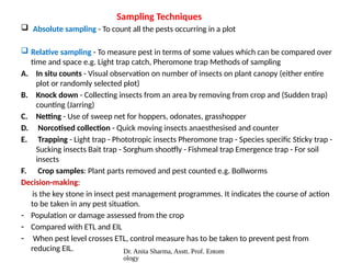 ipm chapter for B.Sc. AGRICULTURE part 1st | PPTX