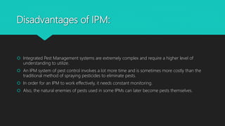 IPM- Integrated Pest Management Strategies | PPT