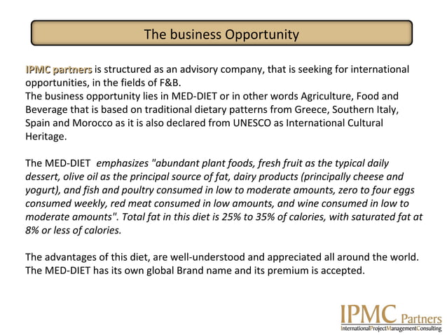 Ipmc presentation2013 network | PPT