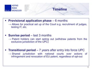 UPC State of play (December 2017) | PPT