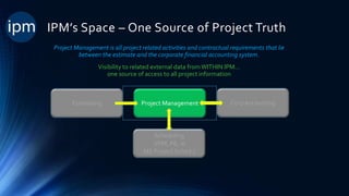 IPM Global Project Management Software | PPTX